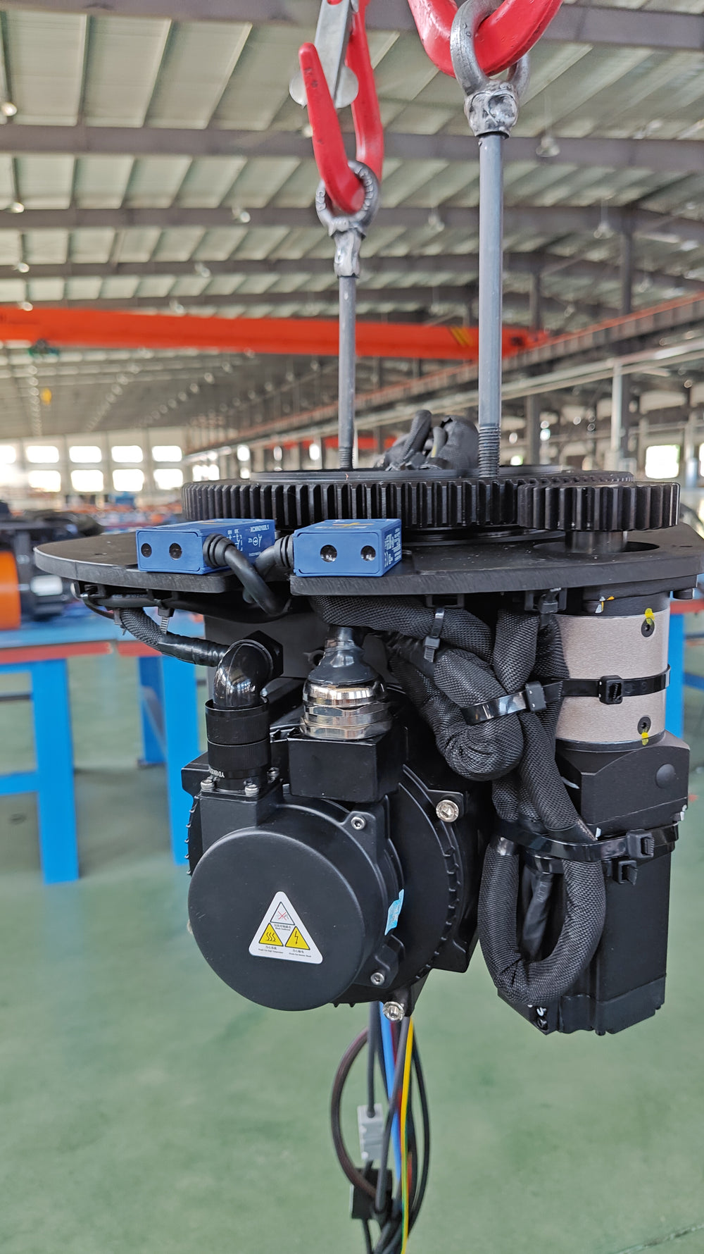 2200W Integrated Horizontal Steering Wheel with Load of 2000kg for Hea ...
