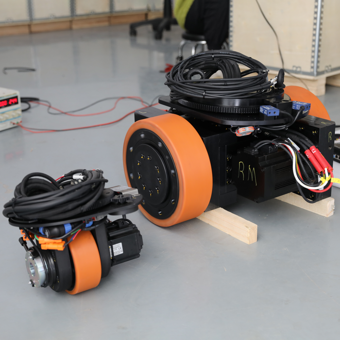 300mm Differential Drive Wheel Assembly for Heavy-Duty Systems with 50 ...