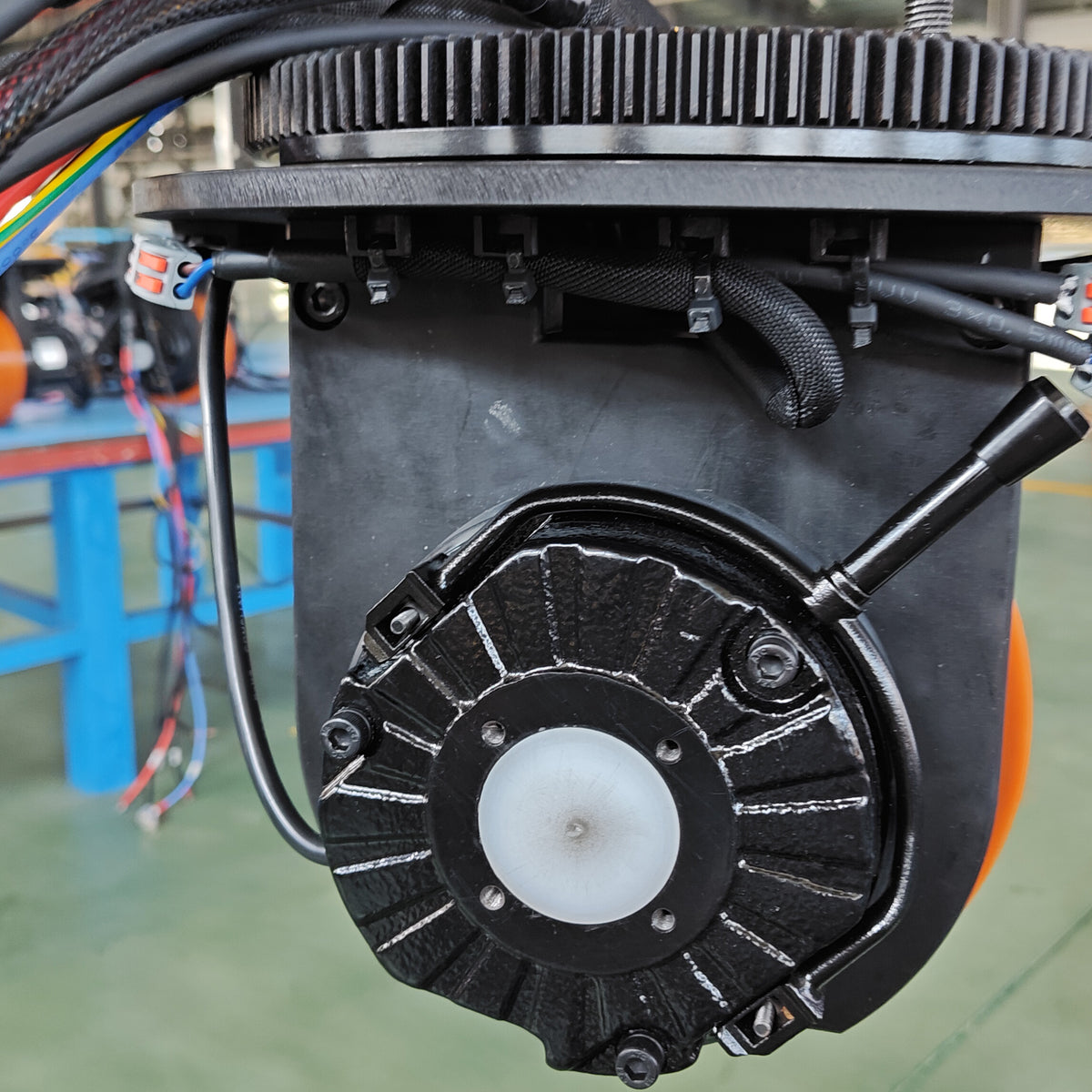 Heavy Duty Horizontal Steering Wheel with Servo Drive & Motor for AGV ...